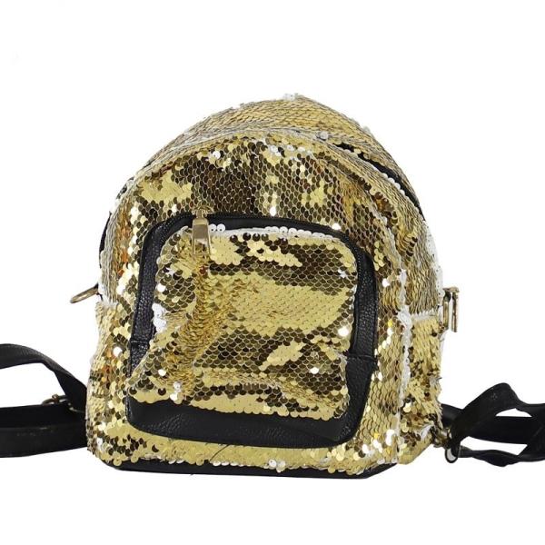 Quality Custom Photo Glitter Sequin Backpack Trendy Travel Backpack For Sublimation for sale