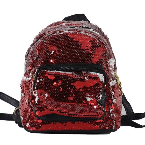 Quality Custom Photo Glitter Sequin Backpack Trendy Travel Backpack For Sublimation for sale