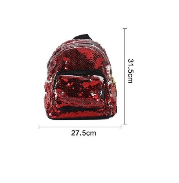 Quality Custom Photo Glitter Sequin Backpack Trendy Travel Backpack For Sublimation for sale