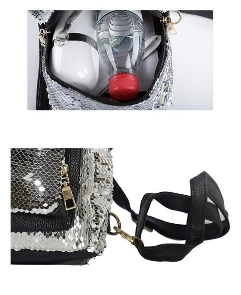 Quality Stylish Shiny Sublimation Sequin Backpack With Rabbit Ear For Sublimation for sale