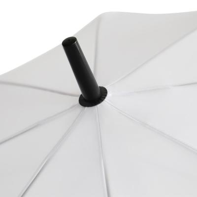 China DIY Logo Promotional Sublimation Umbrella Blanks White Color Customized for sale