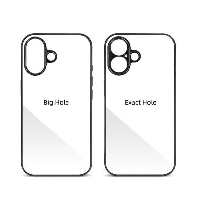 中国 DIY オーダーメイド テンプレートガラス サブライメーション 電話ケース iPhone 14 15 16 販売のため
