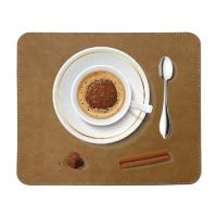 Quality Colorful Pu Leather Blank Sublimation Place Mats Custom Printing Heat Resistant for sale