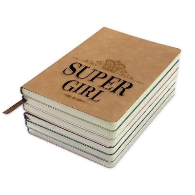 China Sublimation Blanks Custom Printed Logo Colored PU Leather A5 Sublimation Notebook for sale