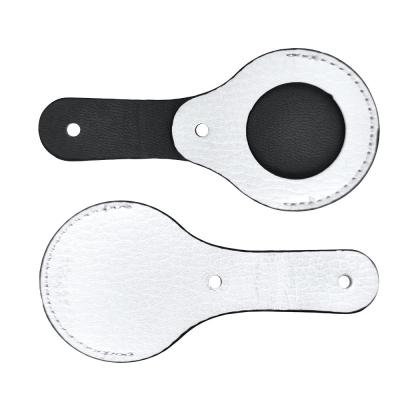 China Customization Sublimation Leather Blanks Apple Airtag Tracker Locator Tracker for sale