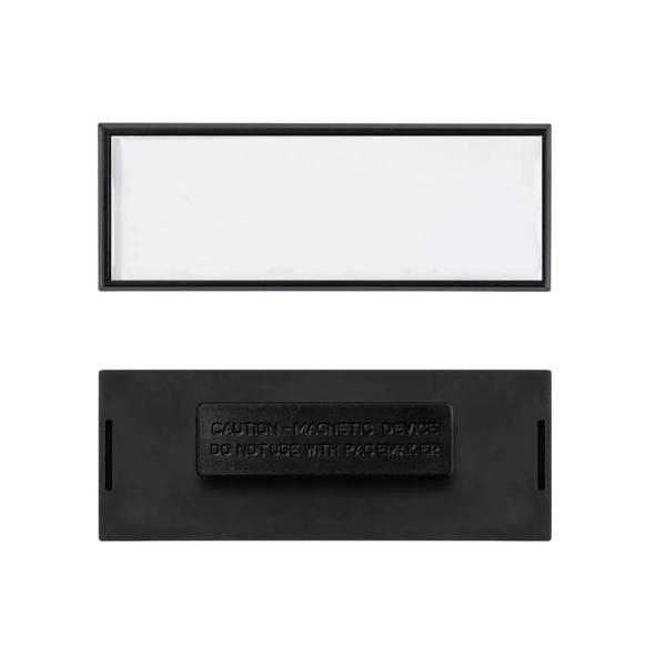 Quality DIY Customized Wooden Sublimation Magnetic Name Tags Blanks For Photo Printing for sale