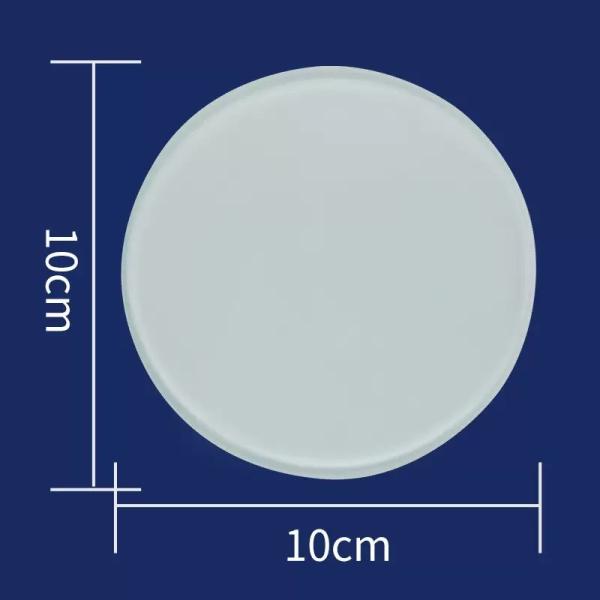Zusammengestelltes Sublimationsglas für den Fotodruck 10 cm Größe