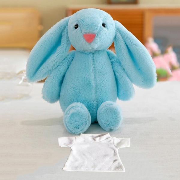 Quality DIY 30cm Sublimation Stuffed Animals Easter Bunny Plush Toy With Customizable T for sale