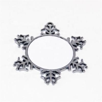 Cina Aluminiosublimazione personalizzata Decorazioni natalizie metallo ornamenti di sublimazione in vendita