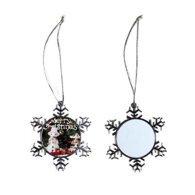Cina Aluminiosublimazione personalizzata Decorazioni natalizie metallo ornamenti di sublimazione in vendita