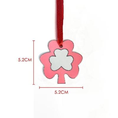 Cina Sublimazione Idee regalo di Natale Natale Sublimazione Pendenti bianchi in vendita
