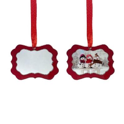 Cina Sublimazione Idee regalo di Natale Natale Sublimazione Pendenti bianchi in vendita