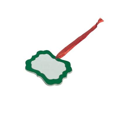 Cina Sublimazione Idee regalo di Natale Natale Sublimazione Pendenti bianchi in vendita