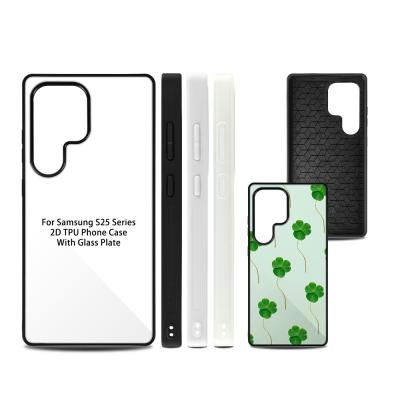 Cina Custodia protettiva personalizzabile in vetro TPU 2D per sublimazione per Galaxy S25 in vendita