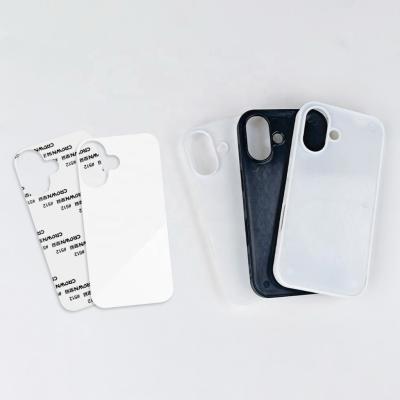 Cina Custodia per telefono in silicone a sublimazione TPU 2D Per iPhone 16 Cover posteriore per telefono per sublimazione in vendita