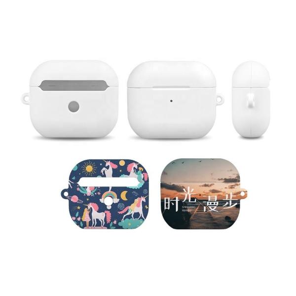 Quality Customized Blank Sublimation For Airpod 3 Case Sublimation Coated PC Earphone for sale
