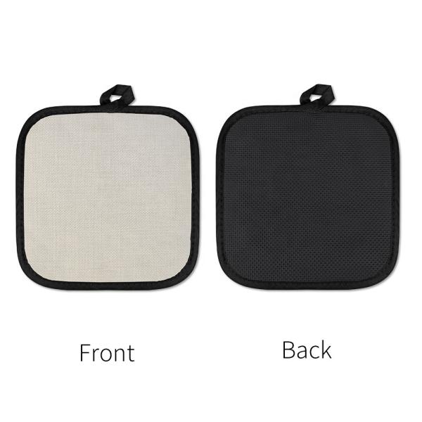 Quality Customized Sublimation Placemats Blanks Linen And Polyester Sublimation Pot for sale