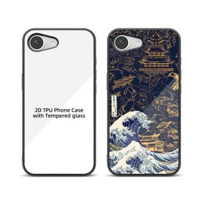 China Iphone Camera Lens Protector Sublimation Glass Mobile Cover Tempered Glass Iphone 16e Case for sale
