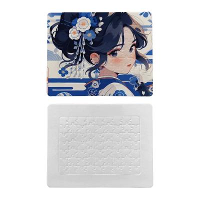 China Rompecabezas de sublimación personalizados DIY en blanco A3 A4 A5, rompecabezas de fotos personalizados en venta