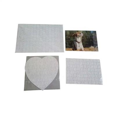 China Rompecabezas de sublimación personalizados DIY en blanco A3 A4 A5, rompecabezas de fotos personalizados en venta