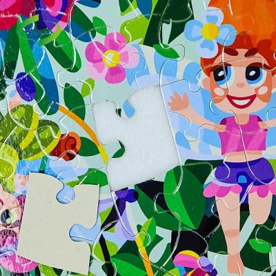 China Rompecabezas de sublimación personalizados DIY en blanco A3 A4 A5, rompecabezas de fotos personalizados en venta