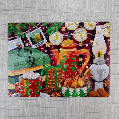 China Rompecabezas de sublimación personalizados DIY en blanco A3 A4 A5, rompecabezas de fotos personalizados en venta