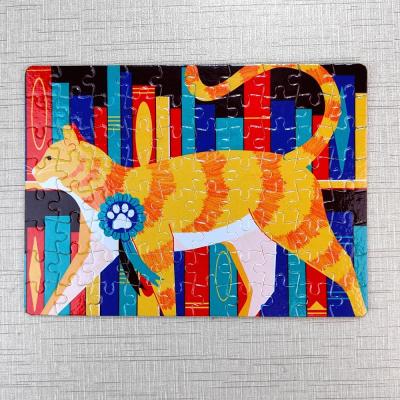 China Rompecabezas de sublimación personalizados DIY en blanco A3 A4 A5, rompecabezas de fotos personalizados en venta