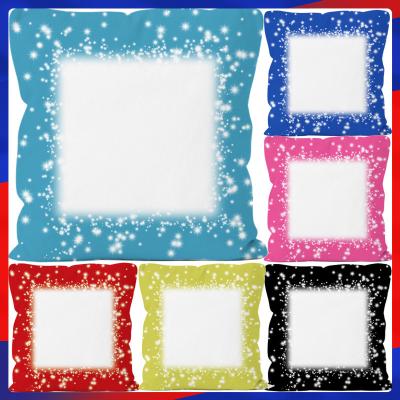 China Colorful Pillowcases For Sublimation Transfer Photos Printing Sublimation Pillows Wholesale for sale