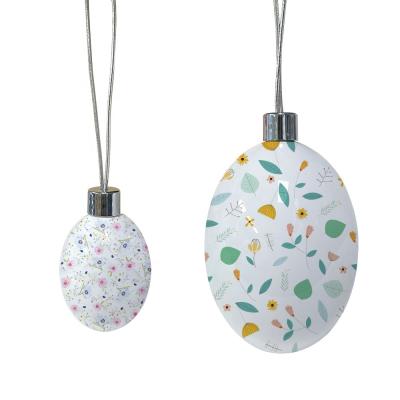 China Kids Gift Custom Easter Eggs Home Party Decor Blank PC Coated Easter Egg For Sublimation for sale