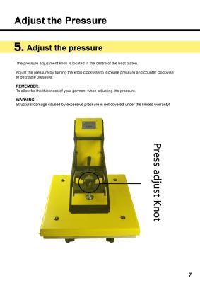 China High Pressure Flat Heat Press Machine T Shirt Sublimation Printing Machine for sale