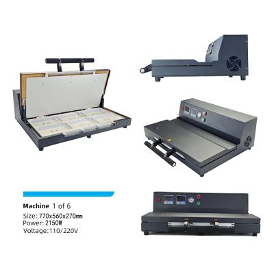 China A3 A4 A5 3D Sublimationsfilm Vakuum-Wärmepresse für das Telefongehäuse zu verkaufen