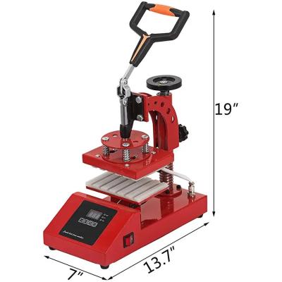 China Red Manual Pen Heat Press Machine Sublimation Pen Printing Machine for sale