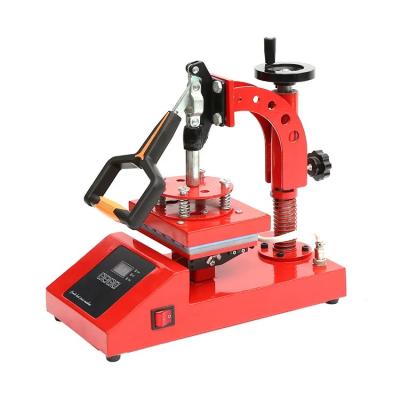 China Red Manual Pen Heat Press Machine Sublimation Pen Printing Machine for sale