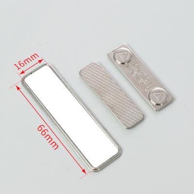 중국 재사용 가능 빈 수블리메이션 이름 배지 자기 이름 태그 사용자 지정 로고 판매용