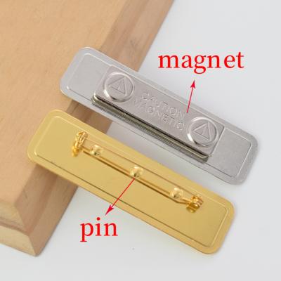 중국 재사용 가능 빈 수블리메이션 이름 배지 자기 이름 태그 사용자 지정 로고 판매용