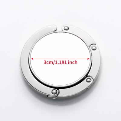 중국 수블리메이션 가방 핸저 갈고리 심장 전송 인쇄 금속 빈 사용자 지정 가방 핸저 판매용