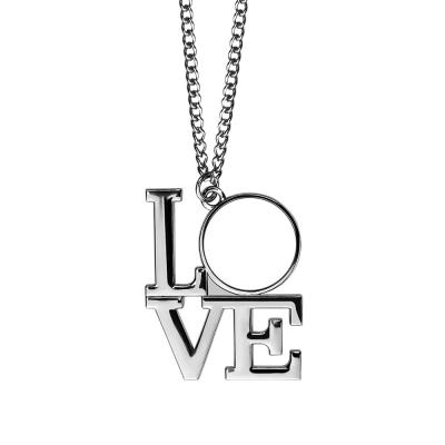 China Personalized Picture Necklace Love Charm Necklace Memorial Necklace With Picture for sale