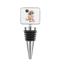 China Various Shapes Custom Sublimation Wine Bottle Stopper for sale