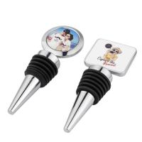 China Various Shapes Custom Sublimation Wine Bottle Stopper for sale