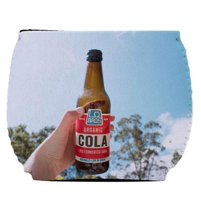 China Custom Logo Sublimation Neoprene Wine Glass Cooler Insulated Ice Wine Glass Cooler Holder Sleeves for sale