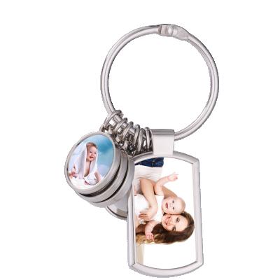 China Conjunto de Chaveiros Personalizados para Brindes Promocionais com Design em Branco para Sublimação, com 3 Pingentes à venda