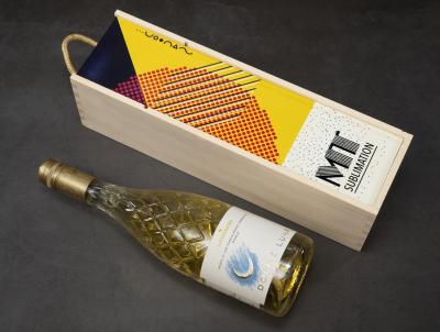 중국 창의적인 DIY 수블리메이션 빈크 열 전송 인쇄 나무 수블리메이션 와인 상자 판매용