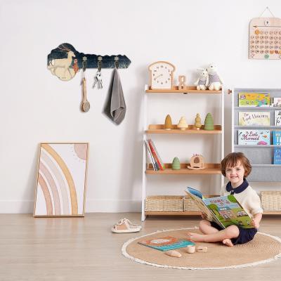 China DIY Creative Sublimation Wooden Key Shaped Key Holder For Wall Custom Key Hanger for sale