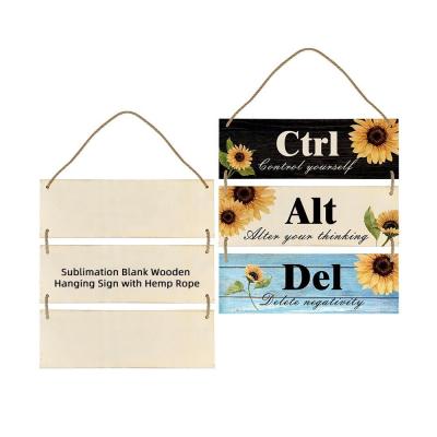 China Letreros de madera para sublimación, decoración de porche, letreros de madera personalizados en venta