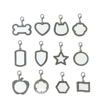 China Personalized Metal Dog Tag With Diamonds Diy Custom Dog Tags For Pets for sale