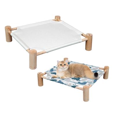 China Sublimation Blank Cat Hammock Custom Wooden Pet Bed Pet Sublimation Blanks for sale