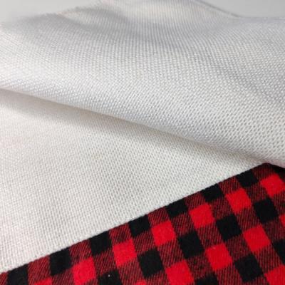 Cina Linen Sublimation Placemat Blanks Custom Printed Christmas Red Plaid Table Mats Sublimation Dish Mat in vendita