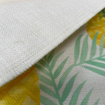 China Sublimation Placemats Blanks 30*40cm Double Sided Custom Printing Logo Linen Sublimation Table Mats for sale