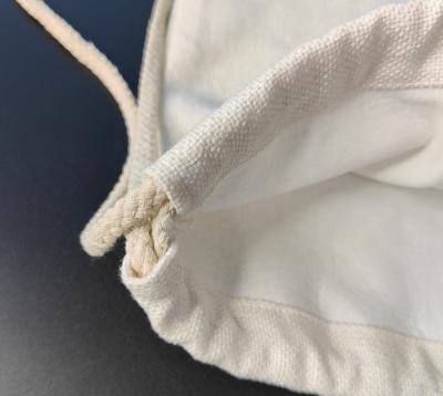 Cina Zaino con coulisse in lino sublimabile personalizzato 40*30cm Borsa con coulisse promozionale in vendita