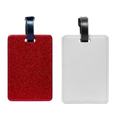 중국 다이 포토 프린팅 서블리메이션 스파클리 가구 태그 사용자 지정 서블리메이션 가방 태그 판매용